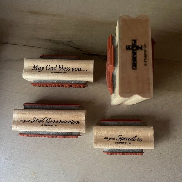 Stampin' Up! | Design | Stampin Up Special Blessings Religious Cross ...